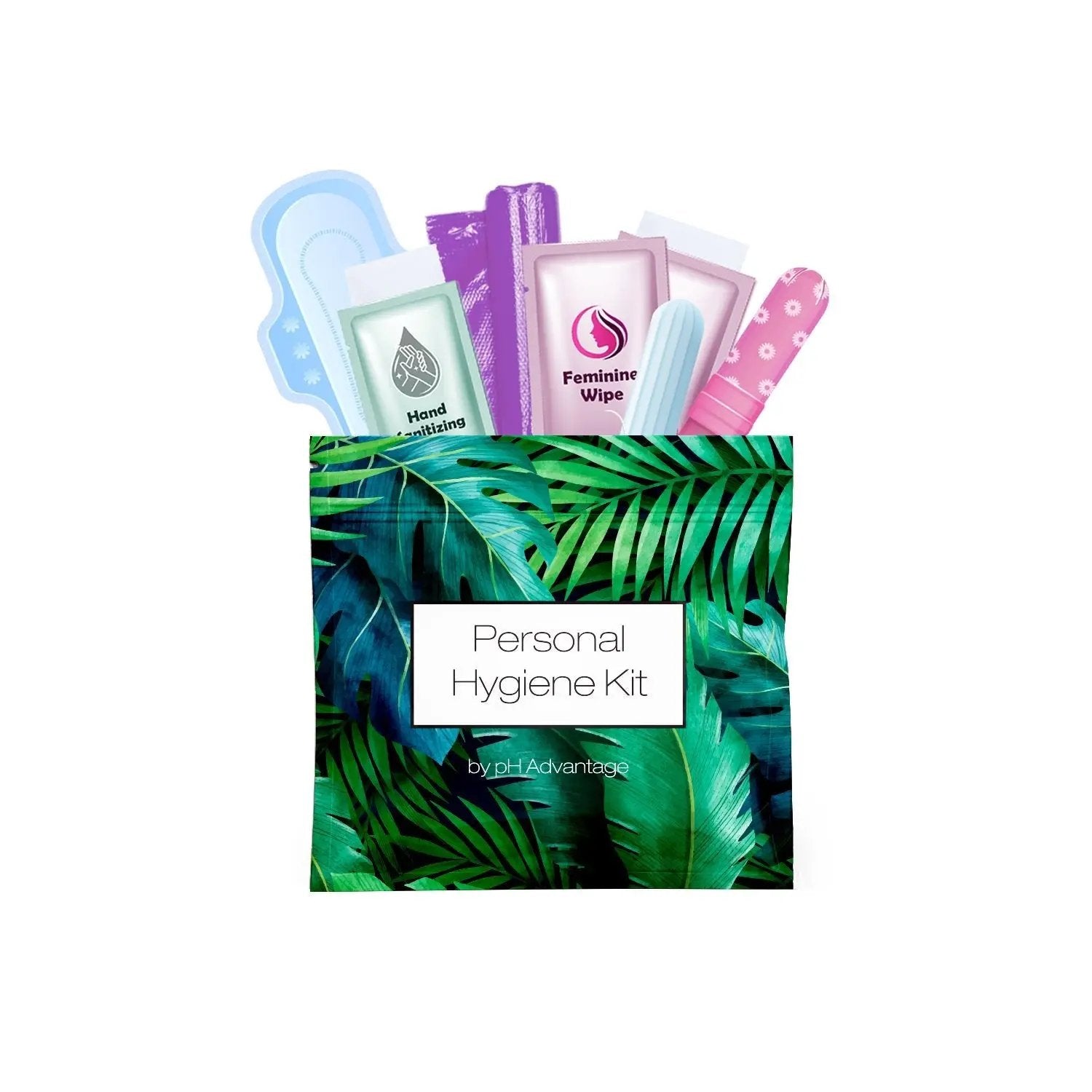 Feminine Hygiene Kit – Green Ferns Clean & Confident Care | Kit U Safe